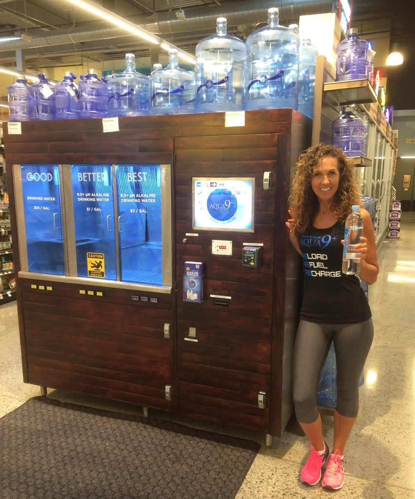 Alkaline Water Vending Machine - Organic Soda Pops