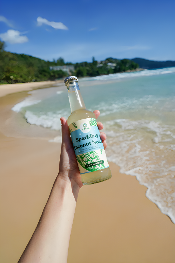 Copra Organic Sparkling Coconut Nectar - Organic Soda Pops
