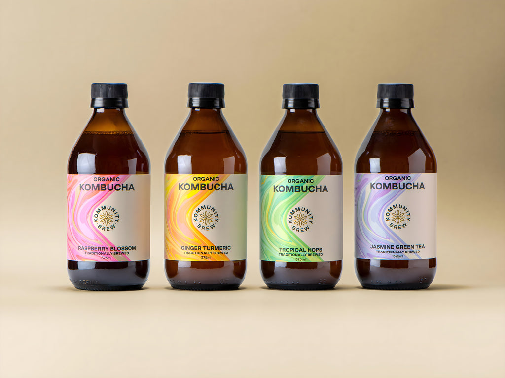 Kommunity Brew Organic Kombucha - Organic Soda Pops