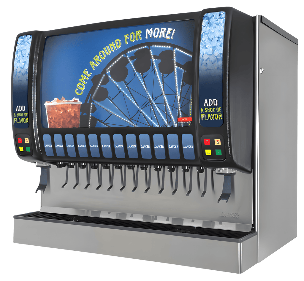 Lancer Sensation 44 Soda Fountain Machine - Organic Soda Pops