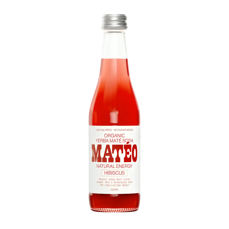 Organic Yerba Matéo Soda - Organic Soda Pops