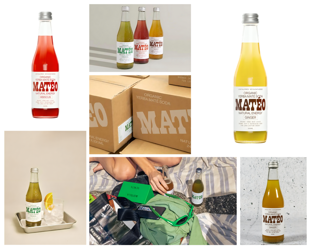 Organic Yerba Matéo Soda - Organic Soda Pops