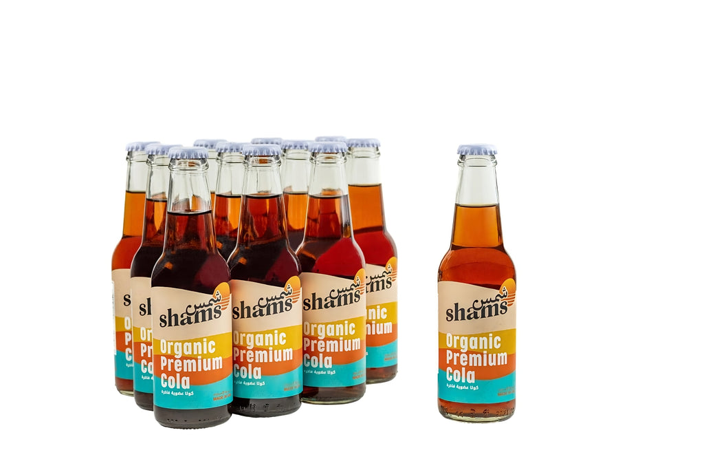 Shams Premium Organic Cola - Organic Soda Pops