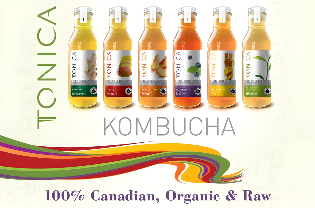 Tonica Organic Kombucha - Organic Soda Pops