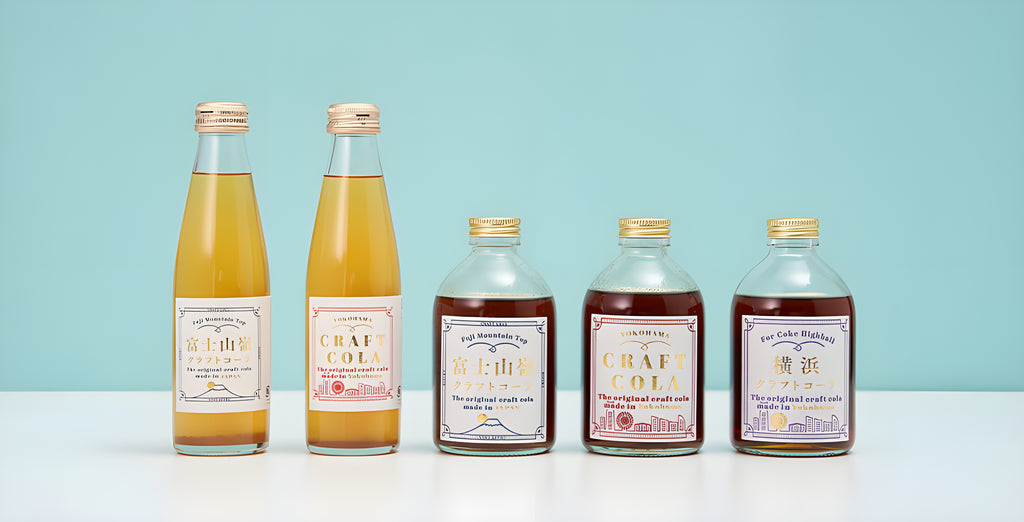 Yokohama All Natural Craft Cola - Organic Soda Pops