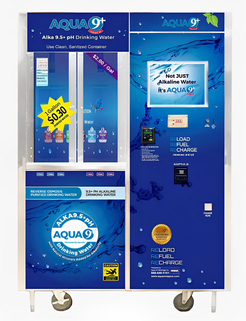 Alkaline Water Vending Machine - Organic Soda Pops