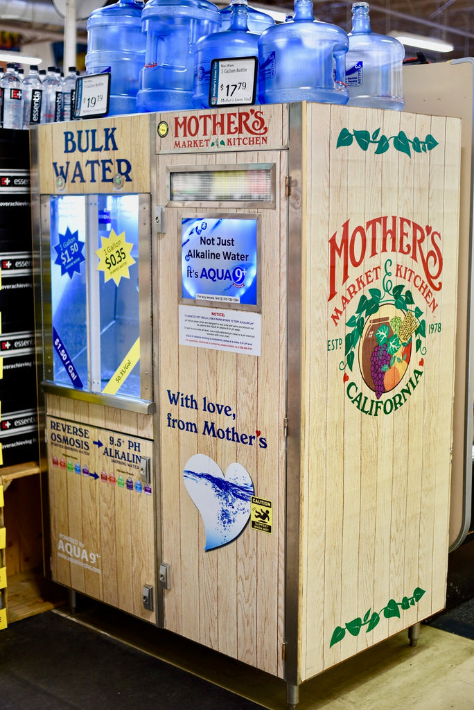 Alkaline Water Vending Machine - Organic Soda Pops