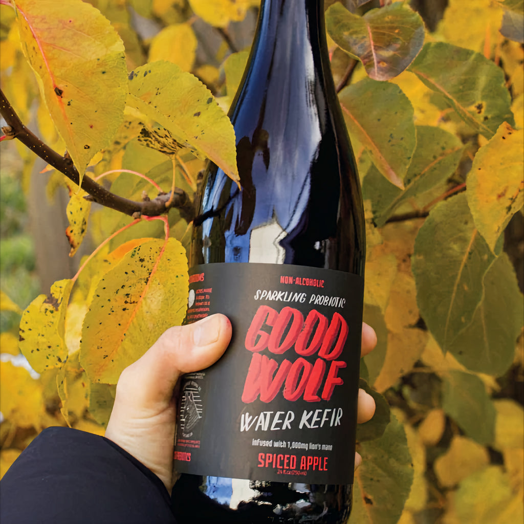 Good Wolf Probiotic Tonic & Water Kefir - Organic Soda Pops