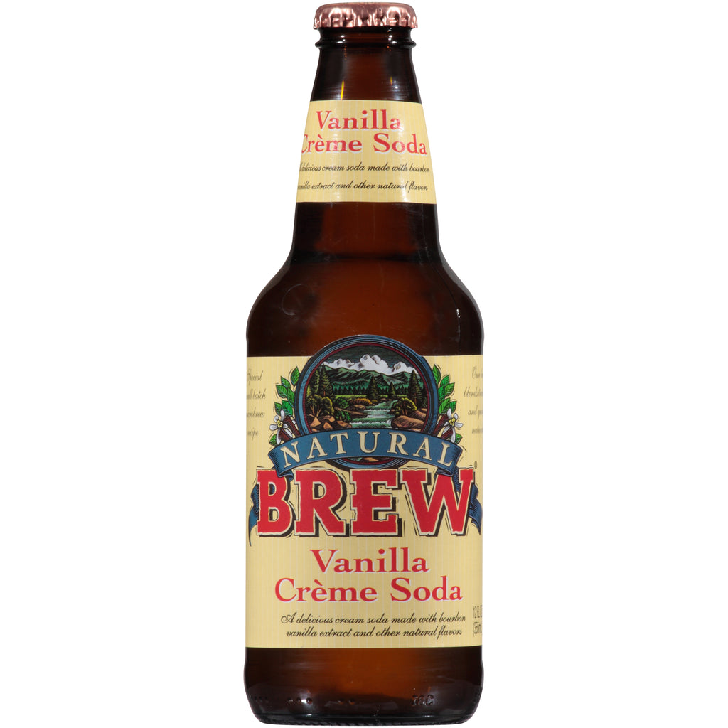 Natural Cream Soda by Natural Brew - Organic Soda Pops